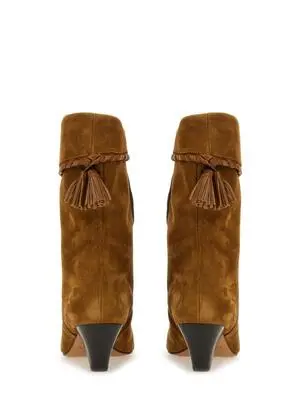 Isabel Marant Étoile Dalby Suede Boots - Brown