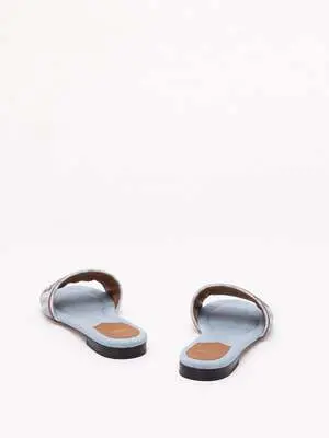 Fendi Denim Slides