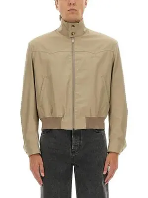 Alexander McQueen Harrington Cropped Jacket