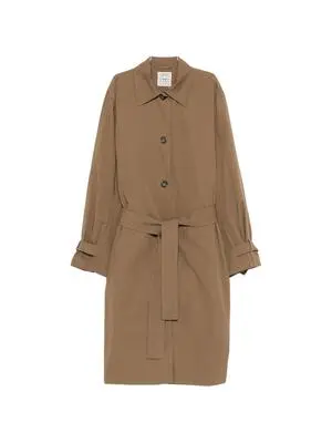 TOTEME Cotton Trench Coat - Multicolor