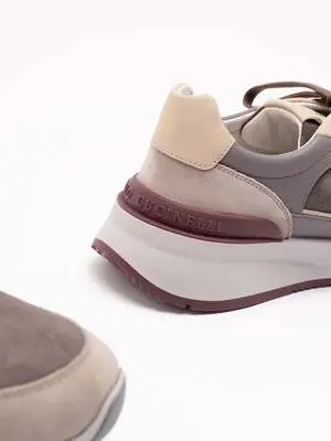 Brunello Cucinelli Calf Leather Sneakers