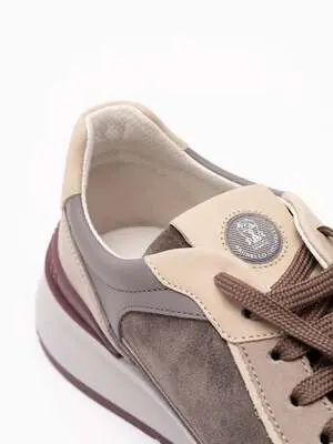 Brunello Cucinelli Calf Leather Sneakers