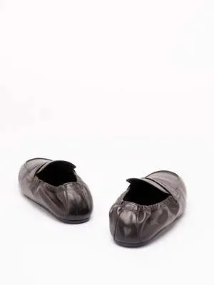 Prada Shuffle Antiqued Leather Loafers - Multicolor