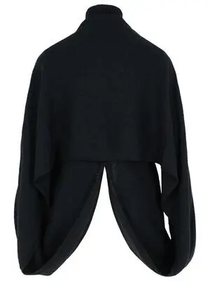 Sportmax Adepto' Virgin Wool Blend High Neck Sweater
