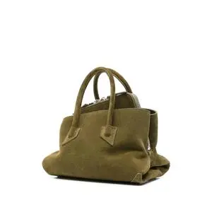 Attico Suede Tote Bag - Green