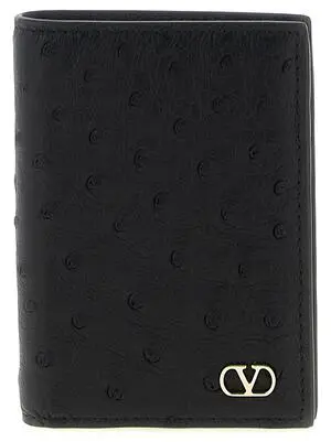 Valentino Garavani Vlogo Signature Cardholder - Black