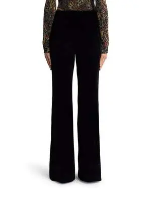 Etro Cotton Velvet Trousers
