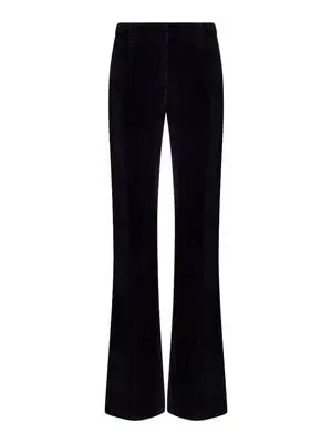 Etro Cotton Velvet Trousers - Black