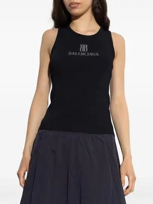 Balenciaga Logo Tank Top - Multicolor