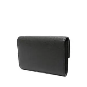Saint Laurent Calf Leather Envelope Clutch