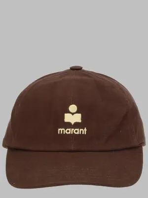 Isabel Marant Étoile Cappello Da Baseball Tomas Con Logo - Brown