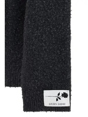 GOLDEN GOOSE Crew Neck Wool Sweater - Gray