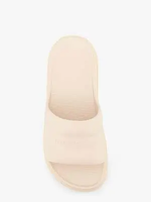 Moncler Altive Rubber Sandals - Cream