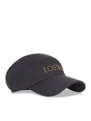 Loewe Cotton Camp Hat - Black