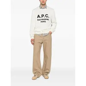 A.p.c. Neutrals Sweaters & Knitwear Jumpers - Cream