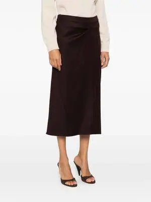 Victoria Beckham Pressed Tailored Skirt