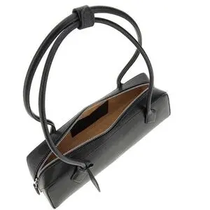 Alaïa Leather Medium 'le Teckel' Bag - Black