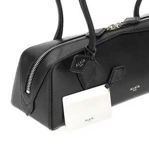 Alaïa Leather Medium 'le Teckel' Bag - Black