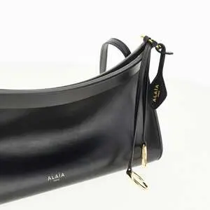 Alaïa Medium 'le Click East West' Leather Bag - Black
