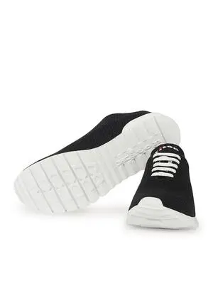 Kiton Knit Running Sneakers - Black