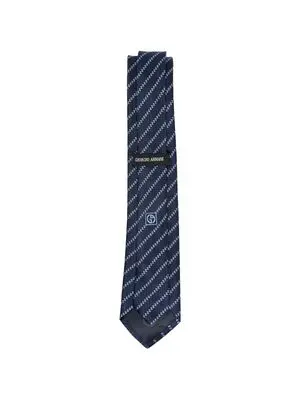 Giorgio Armani Silk Tie - Blue