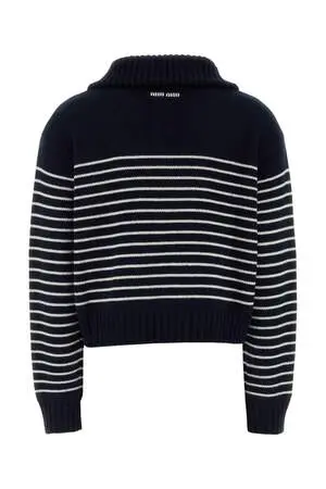 Miu Miu Embroidered Cashmere Sweater
