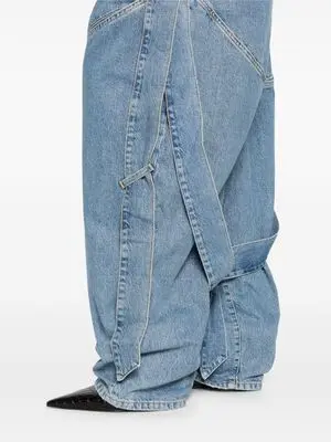 Attico Denim Cotton Jeans - Multicolor