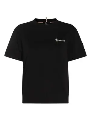 Moncler Logo Cotton T-shirt - Multicolor