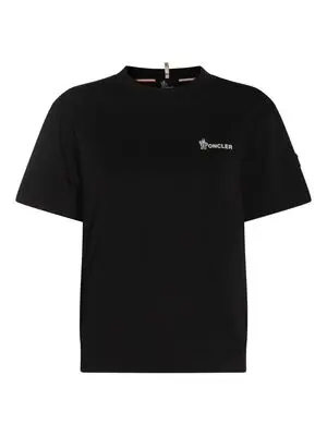 Moncler Logo Cotton T-shirt - Multicolor