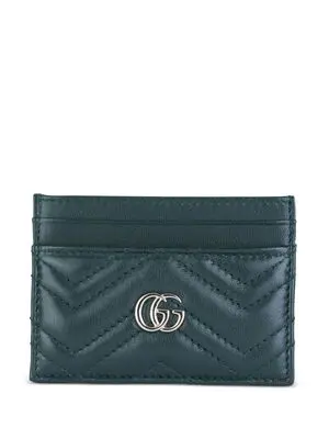 Gucci Gg Marmont Leather Card Case - Multicolor