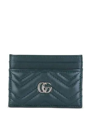 Gucci Gg Marmont Leather Card Case - Multicolor