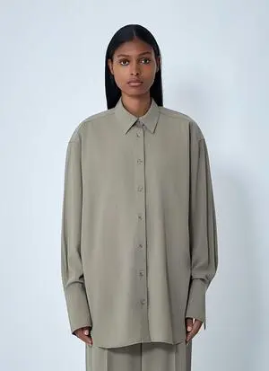 TOTEME Classic Tuxedo Shirt - Cream