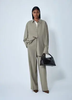 TOTEME Classic Tuxedo Shirt - Cream
