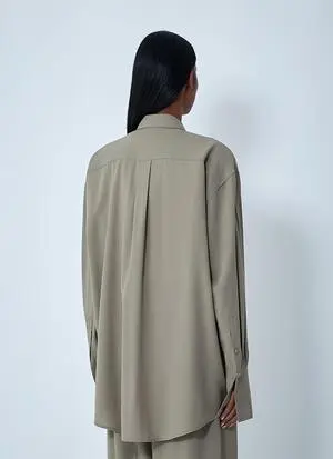 TOTEME Classic Tuxedo Shirt - Cream