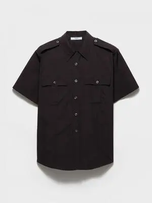 Prada Classic Collar Shirt - Black