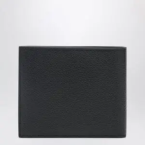Balenciaga Horizontal Wallet With Logo - Black