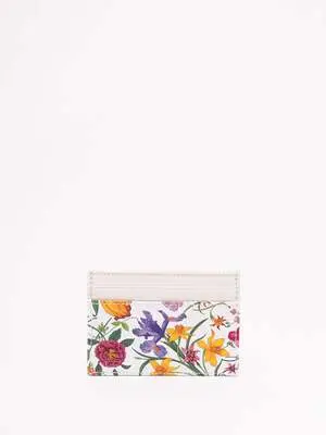 Gucci Flora Motif Cardcase - Multicolor