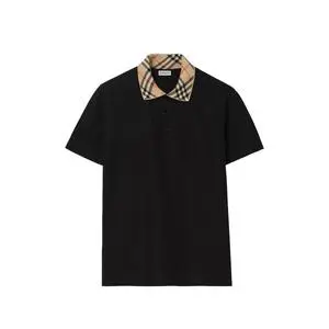 Burberry Polo Shirts - Black