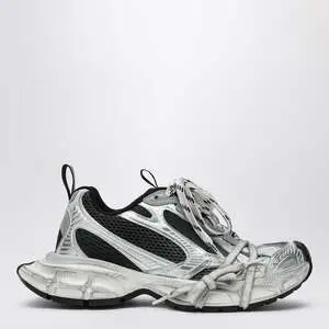 Balenciaga 3xl Gradient Sneakers In Grey And White - Black