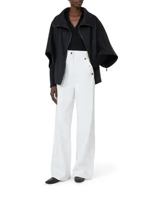 Max Mara Cashmere And Silk Polo Sweater - Blue