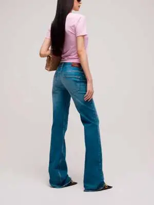 Gucci Low Rise Flare Pants - Multicolor