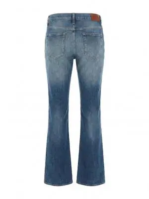 Gucci Low-rise Flare Denim Pants