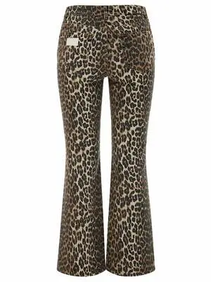 GANNI Jeans Animalier