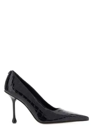JIMMY CHOO Leather Ixia Pumps - Black