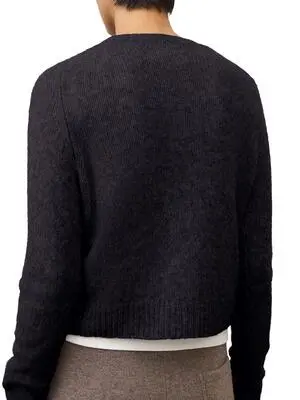 LISA YANG Solene Silk Cashmere Sweater - Black