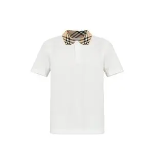 Burberry Polo Shirts - White