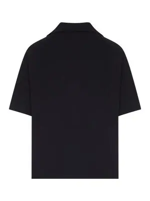 Max Mara Oncia Polo Model Sweater In Viscose - Black