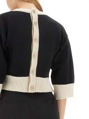 Marni Logo Virgin Wool Jersey