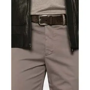 Brunello Cucinelli Grey Trousers Chinos