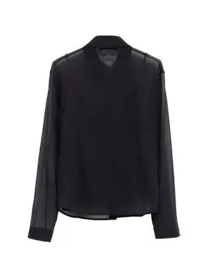 Gucci Stretch Silk Chiffon Shirt - Multicolor